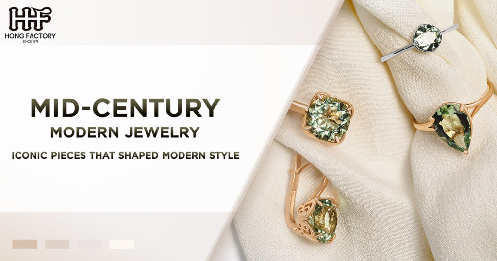 Mid-Century Modern Jewelry - Shaped Modern Style